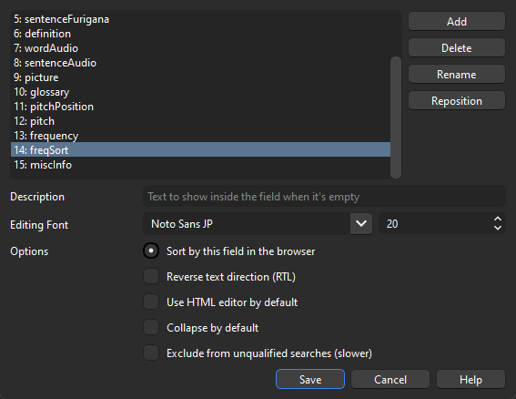 Anki Setup - Senren・洗練